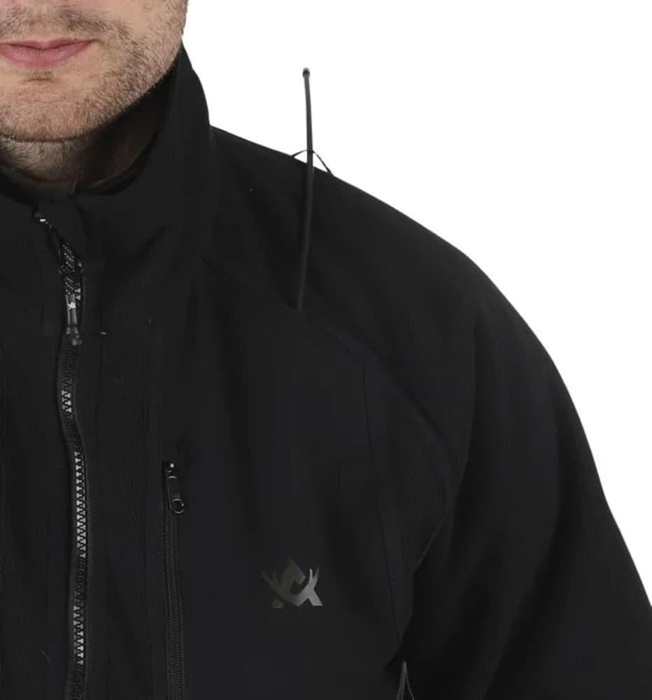 Raptor Reversible Windblocker Fleece Jacket Black/BlindTech Timber ...